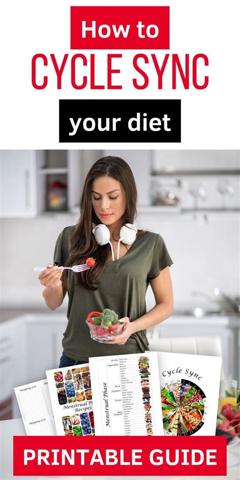 Cycle Syncing Nutrition Guide And Recipe Binder Cycle Sync Etsy