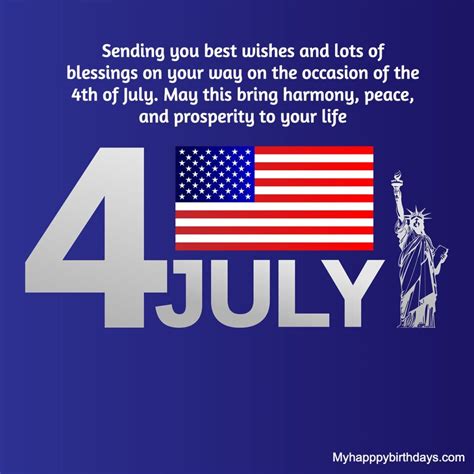 Happy 4th Of July Wishes Messages Quotes 2025