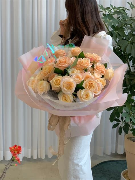김포꽃집 마산동꽃집 화정花庭 화이트데이 시즌 상품 온리로즈 온리로즈꽃다발 장미꽃다발 꽃바구니 화이트데이꽃