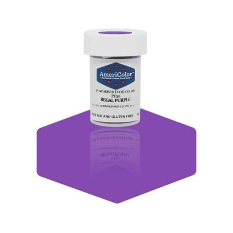 Regal Purple Powdered Food Color 3g Food Colourings From Cake Craft