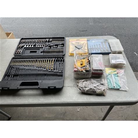 Lot Of Assorted Drill Bit Sets