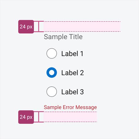 Radio Button Dell Design System