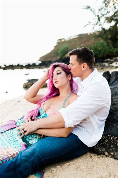 A Couples Sexy Mermaid Themed Photo Shoot Popsugar Love Uk