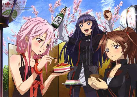 Wallpaper Illustration Anime Manga Cartoon Comics Guilty Crown