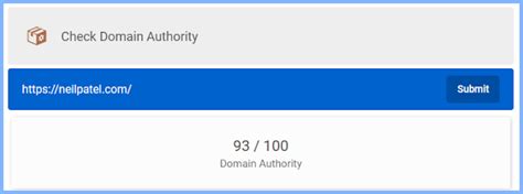 Check Domain Authority Checker FREE Online Tool
