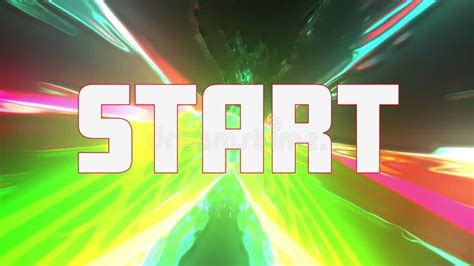 Animation Of Start Text On Multi Coloured Background Stock Video Video Of Coloured Montage