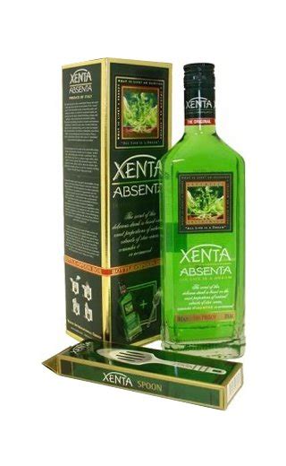 Абсент Xenta цена 0,7 л с ложкой 3850 руб., купить Ксента в Москве ...