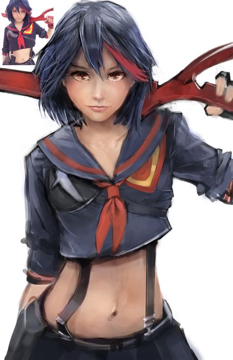 Matoi Ryuuko And Senketsu Kill La Kill Drawn By Riftgarret Danbooru