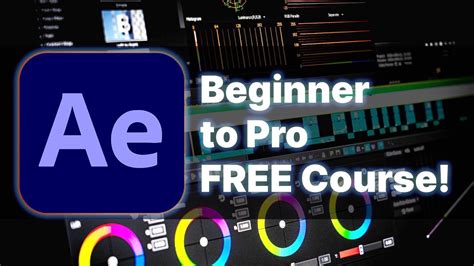 Learn Adobe After Effects Free Course Youtube