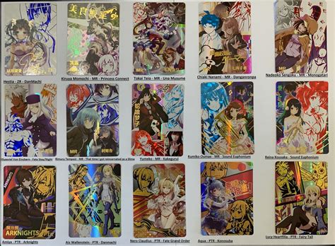 Waifu Cards 20 Goddess Story Tcg Anime Doujin Lewd Holo Etsy Israel
