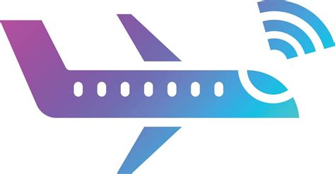 Airplane Vector Icon Design Illustration 10068019 Vector Art At Vecteezy