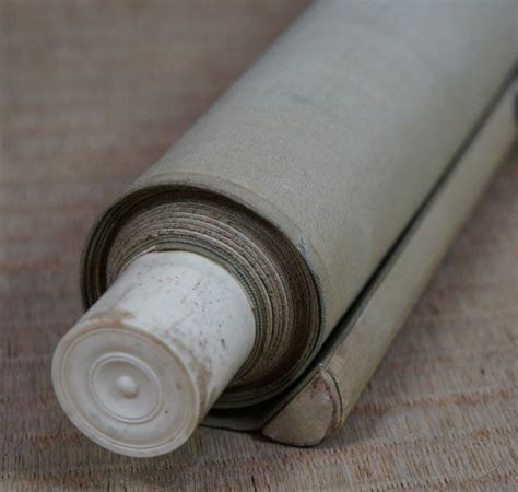 Bamboo Sparrow Sumi E Scroll 1700