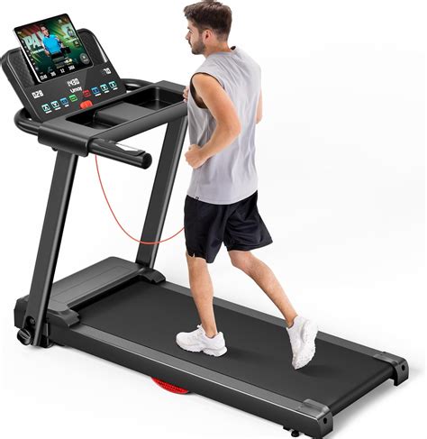 Treadmills For Home 30hp Quiet Brushless Folding Treadmill With Heart