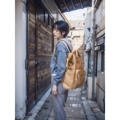 High end Line kk ของแท Go Europe America ขนาดใหญยอนยคพนผวหนงกระเปาเปสะพายหลงขนาดใหญ