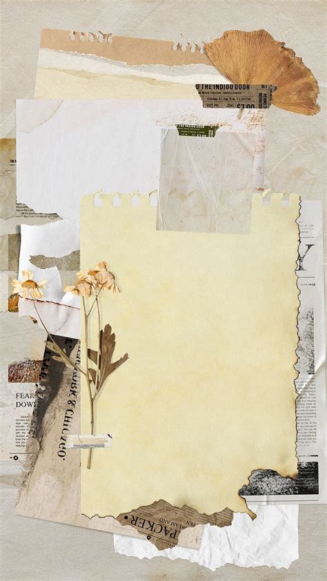 Scrapbook Frame Scrapbook Background Collage Background Vintage