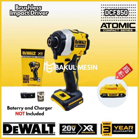 Promo Dewalt Dcf850d2 Dcf 850 Cordless Brushless Impact Screw Driver