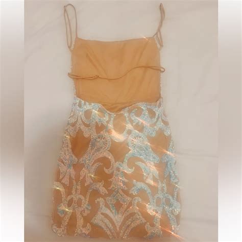 Lucy In The Sky Dresses Lucy In The Sky Sparkly Hoco Dress Poshmark