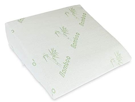 Intevision Foam Bed Wedge Pillow 26 X 25 X 75 Headrest Pillow In