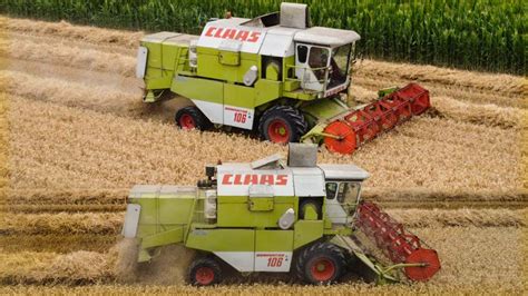 Kradzione Niwa Pszenicy Claas Dominator Youtube
