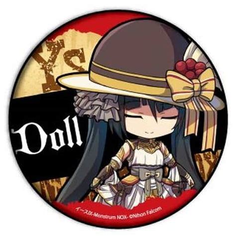 Doll Aenemona Rheindole Ice Ix Monstrum Nox Metal Badge 03 Sd