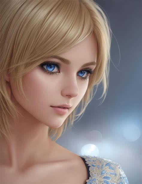 Pretty Shy Blonde Girl By Ishi99 On Deviantart