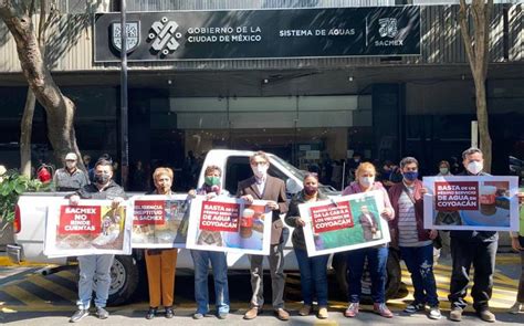 Amagan Bloqueos En Coyoacán Para Frenar Obra Del Sacmex Diario Basta