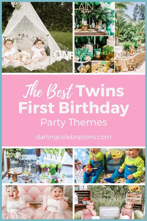 Twin Birthday Themes Artofit