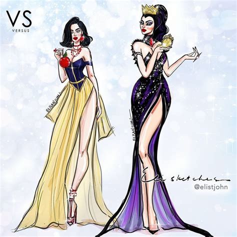 Versus Series Snow White Vs Evil Queen By Eli San Juan Disney