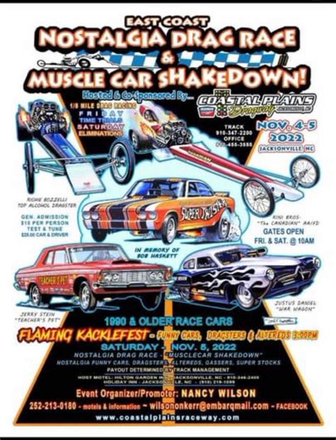 The East Coast Nostalgia Drag Racing Performance Awards Nominees Racingjunk News