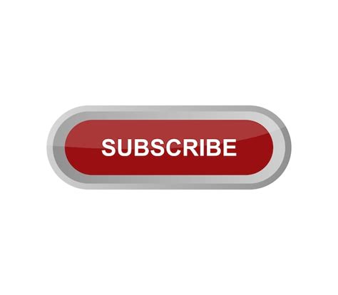 Premium Vector Subscribe Button