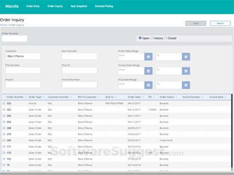 Macola 10 Pricing Features And Reviews 2021 Free Demo