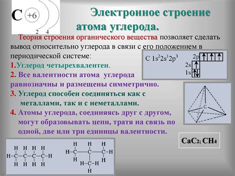 Особенности строения соединений органической химии 10 класс Online Presentation