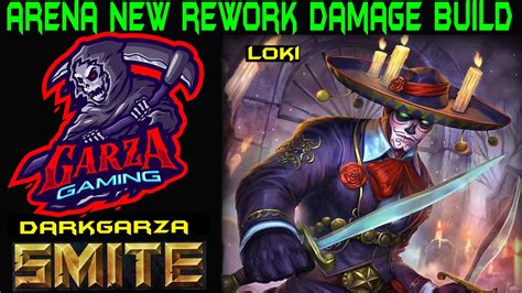 Smite Arena Loki Rework Damage Build Smite Arena Season Loki Rework
