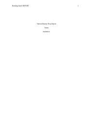 DOC7 Docx Running Head REPORT 1 Natural Beauty Shop Report Name