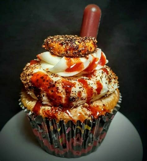 Tajin And Chamoy Cupcake