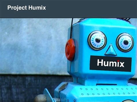project humix overview for raspberry pi community meetup