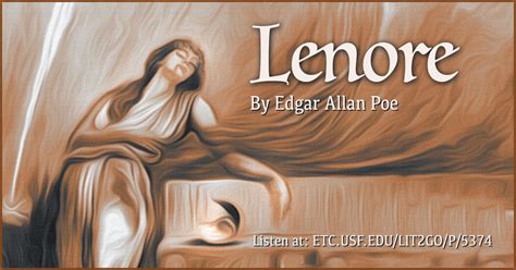 Lenore The Works Of Edgar Allan Poe Edgar Allan Poe Lit2go Etc