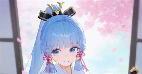 神里綾華 无题 Nininiのイラスト Pixiv