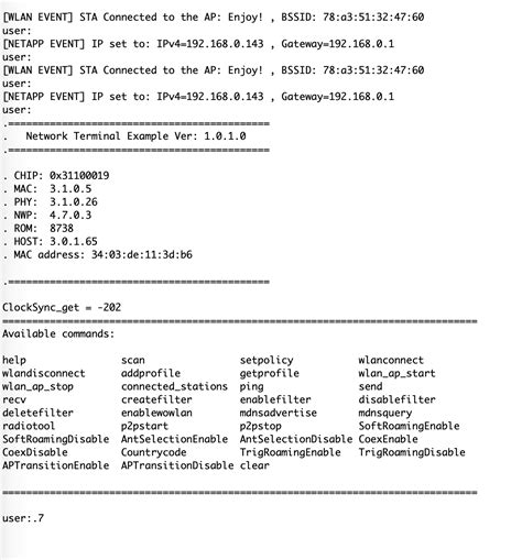 Launchcc3235mod Adding The Function Clocksyncget To The Network