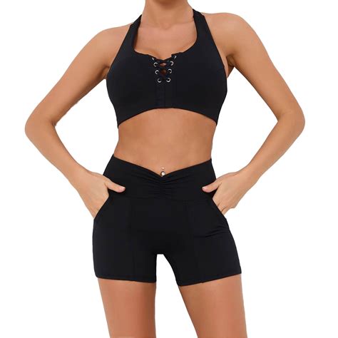 Adbfjaf Yoga Pants Women Flare Women Seamless Crop Tops Leggings