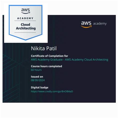 Nikita Patil On Linkedin Cloudcomputing Aws Cloudarchitecting