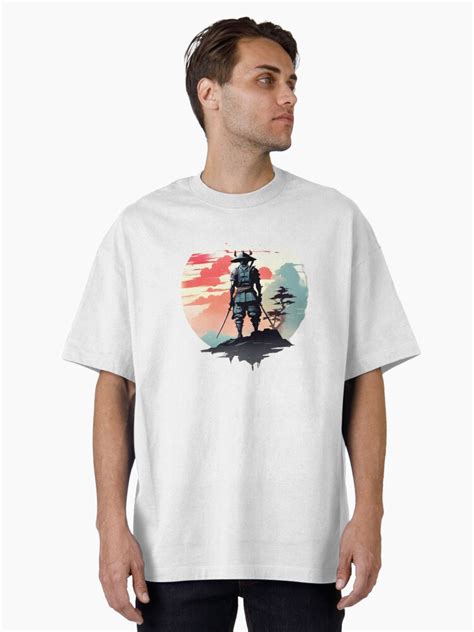 Samurai And Moonlight Oversized T Shirt Swag Shirts