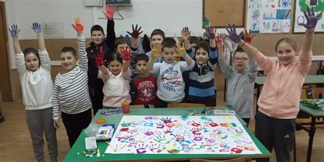 Основците од „Григор Прличев“ дел од кампањата „Ги запознаваме ретките болести“ • Webohrid