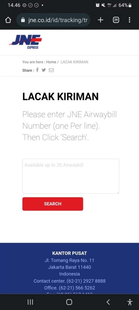 Cara Mengetahui Nama Kurir JNE Nomor Yang Antar Paket Plugin Ongkos Kirim