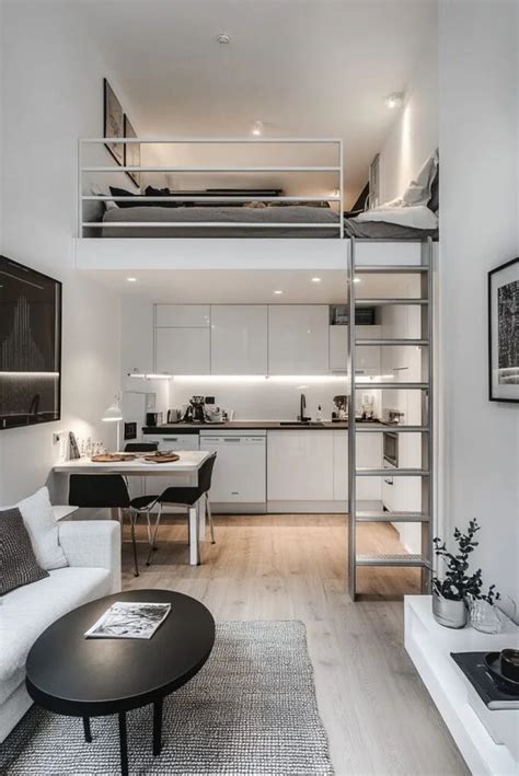 29 Space Saving Solutions For A Minimalist Tiny Apartment Tiny