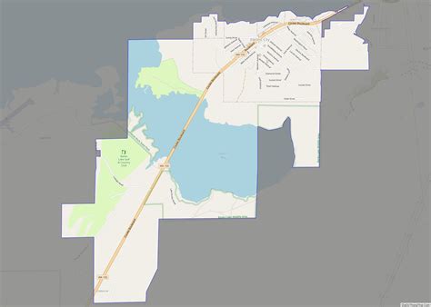 Map Of Electric City Thong Thai Real