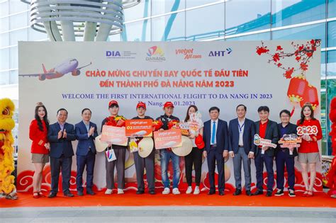 Đà Nẵng Chào đón Chuyến Bay đầu Tiên Năm 2023 Cổng Thông Tin Du Lịch