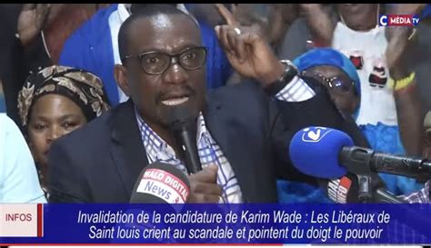 Invalidation De La Candidature De Karim Wade Les Libéraux De Saint