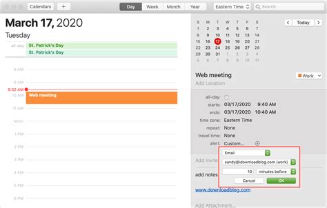 How To Customize Calendar Notifications On Iphone Ipad And Mac