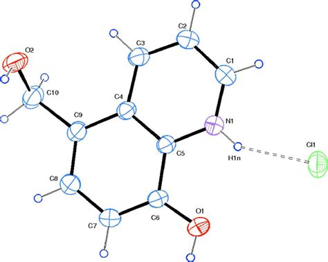 Molecular Structure Of The Title Compound With The Atom Labelling